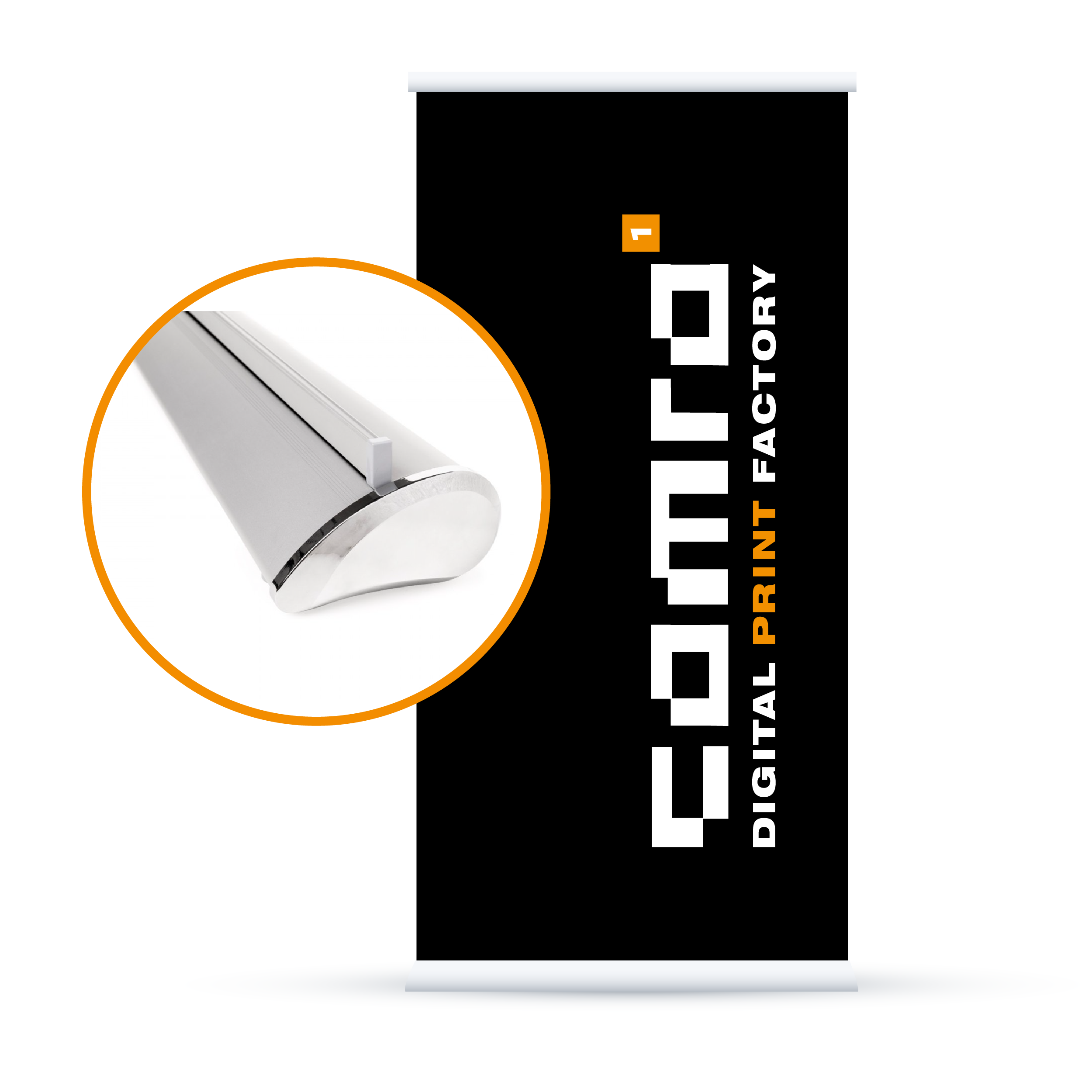 Rollbanner Premium - edles Design