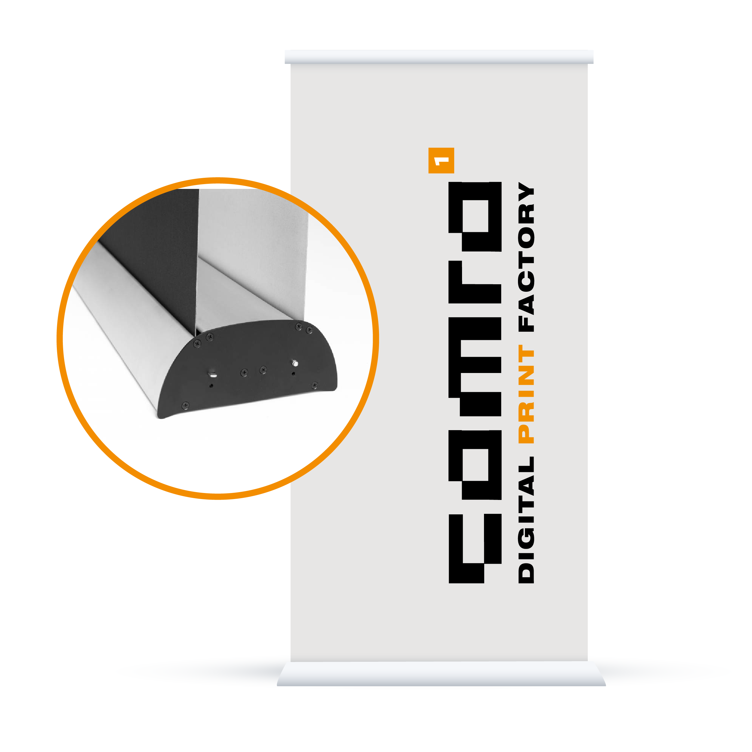 Doppelseitiges Rollbanner Twin